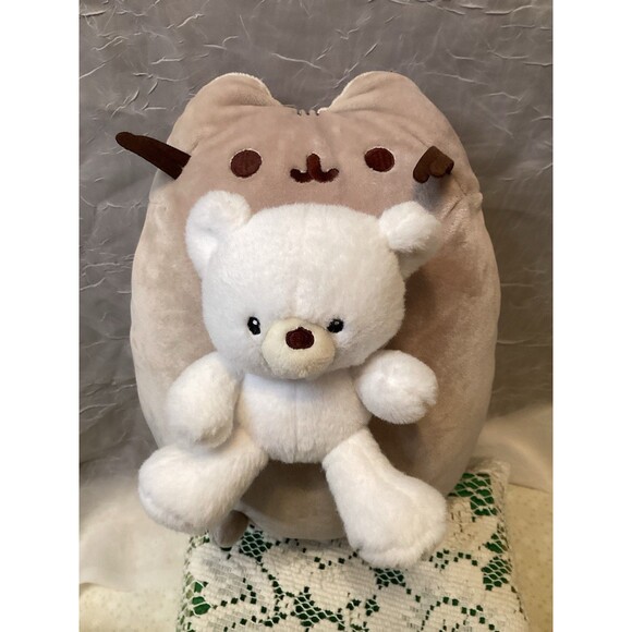 Toys | Pusheen X Gund Plush Stuffed Toy Ours Kia Holding Kia Bear ...